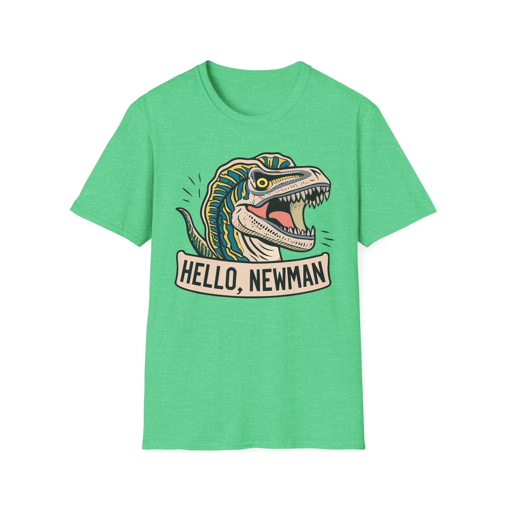 Dilophosaurus Hello Newman Tee - Etsy