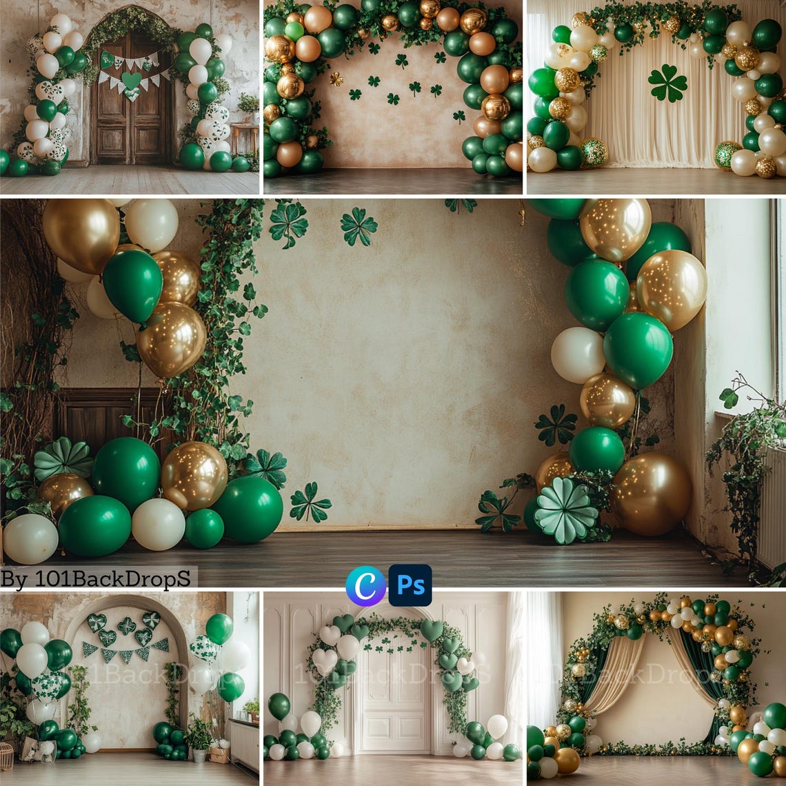 Over 50 St. Patrick’s Day Backdrops – Magical 8K High-resolution ...