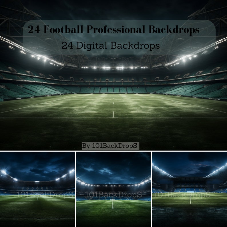 Football Professional Backdrop - Photography | LIGHTNING FOOTBALL ...