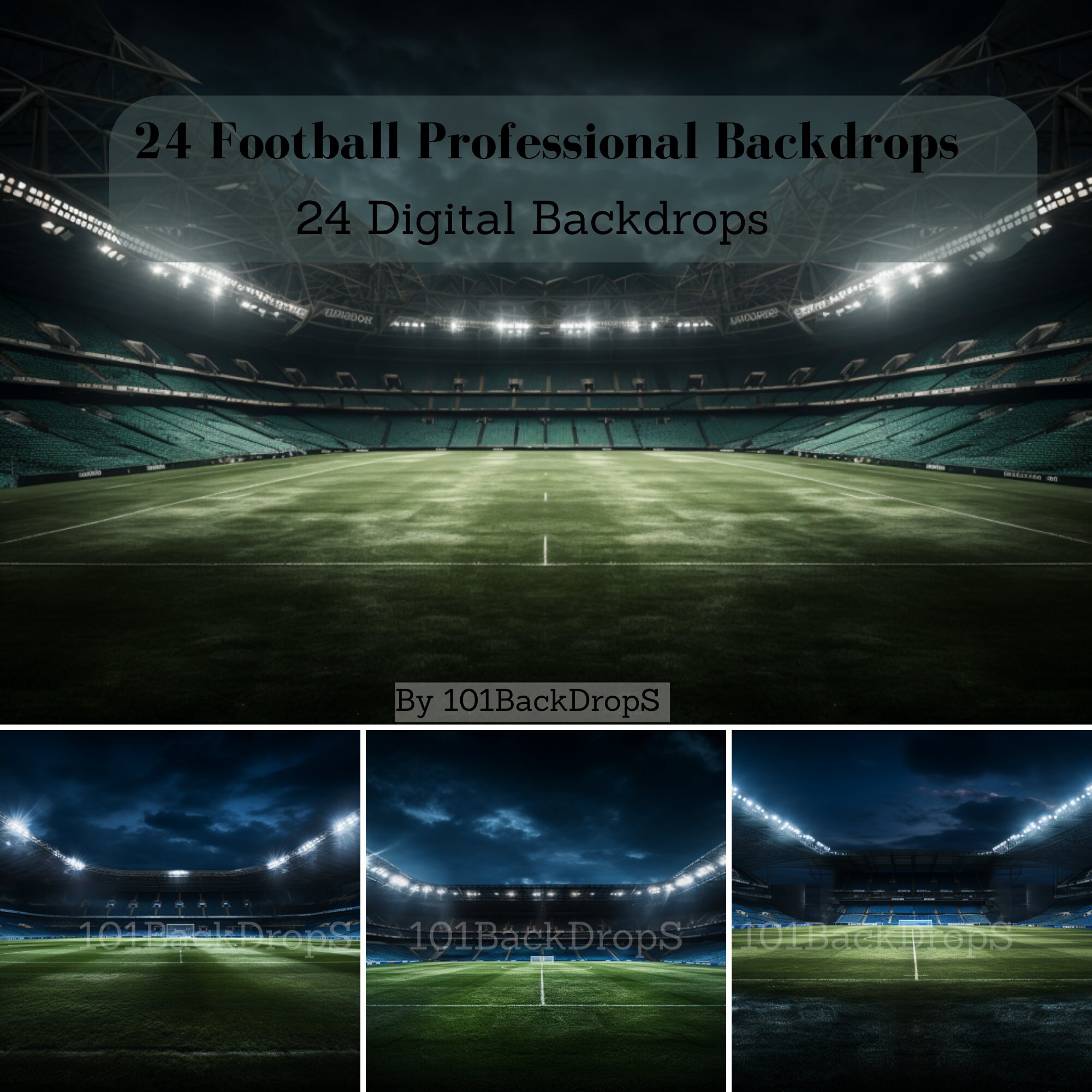 Football Professional Backdrop - Photography | LIGHTNING FOOTBALL ...