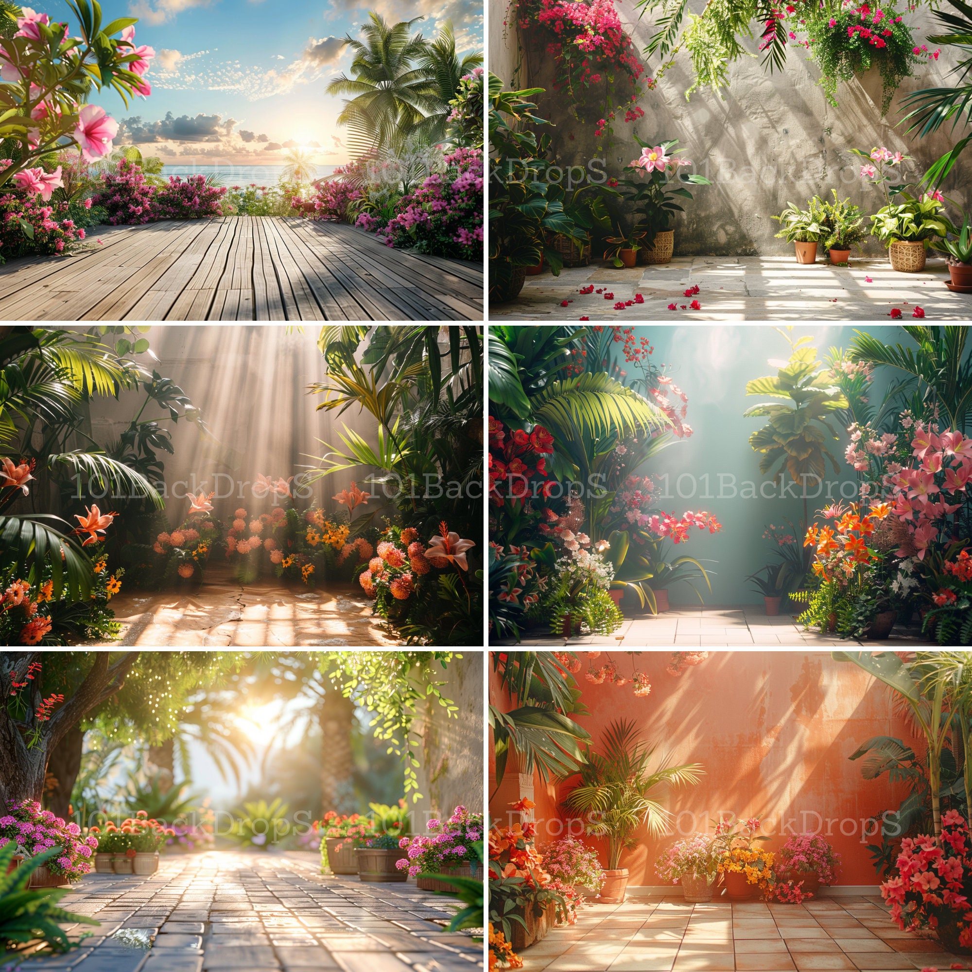 40 Maternity Enchanted Summer Scenes, 8K High Resolution Magical Fine ...