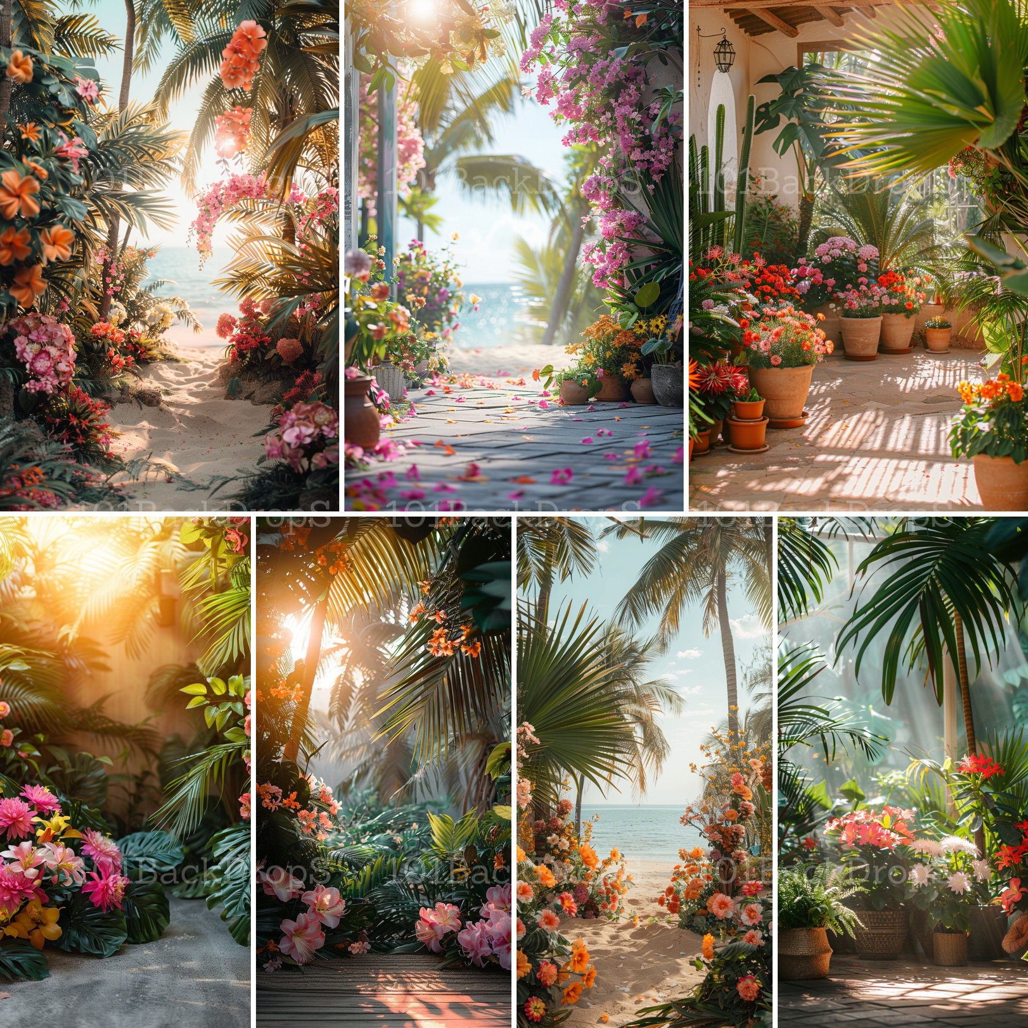 40 Maternity Enchanted Summer Scenes, 8K High Resolution!- Magical Fine ...