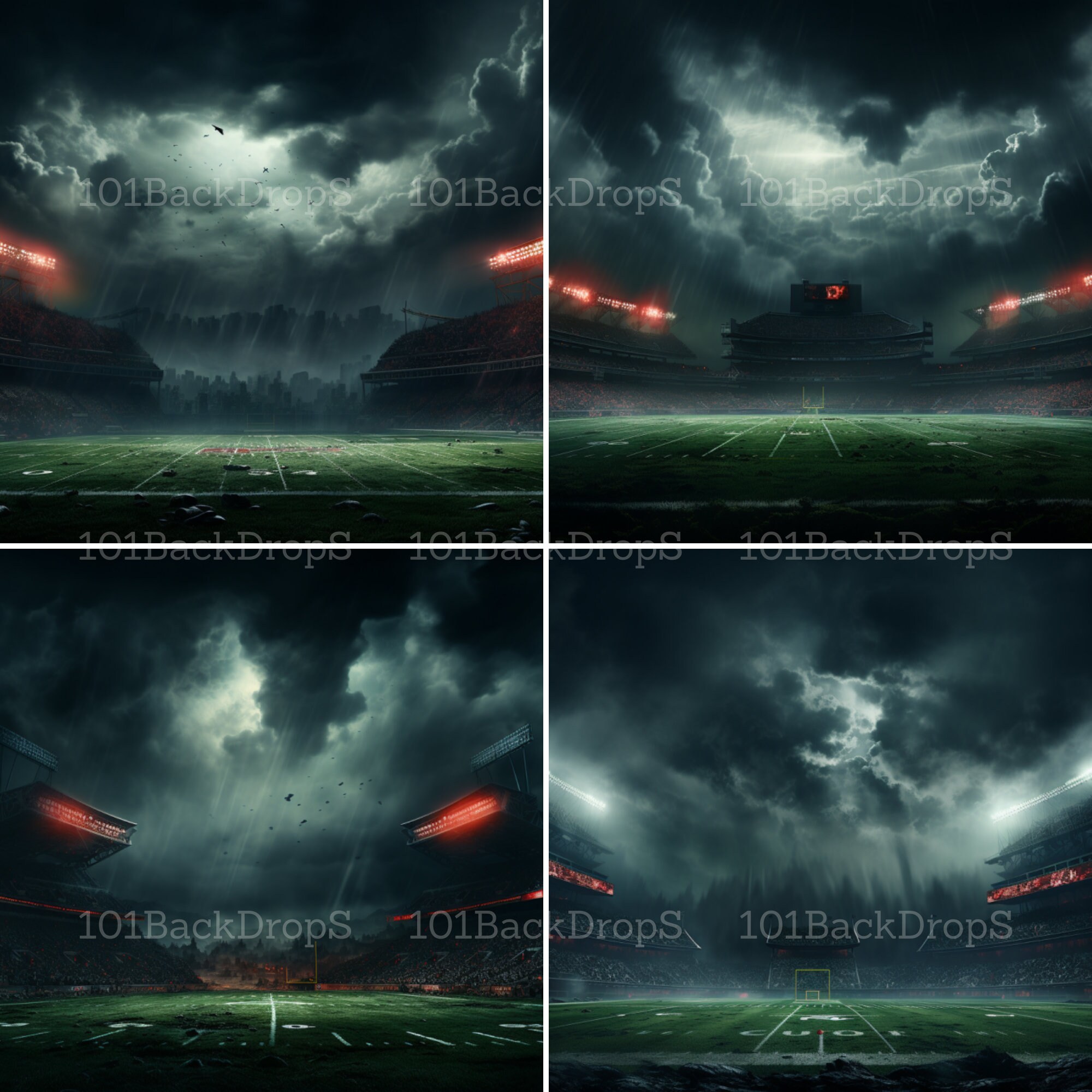 SPORTS BACKGROUNDS | Football Stadium Photoshop Backgrounds - Etsy