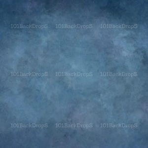 Dusty Blue Portrait Studio Backdrop - Digital Download for Professional ...
