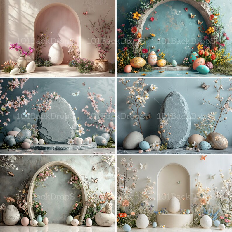 26 Easter Studio Digital Background for Composite Artists, Easter ...
