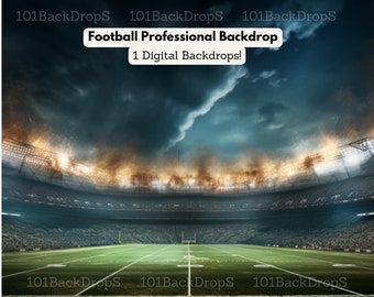 12 Football Digital Backdrops, Football Professional Backdrop, Sport ...