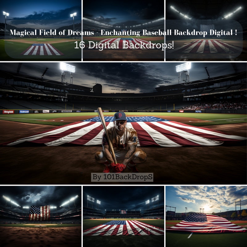 American Flag Teams Background - Etsy