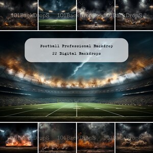 Football Professional Backdrop - Photography | LIGHTNING FOOTBALL ...
