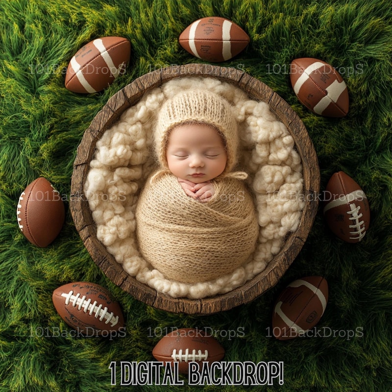 Newborn Football - Etsy
