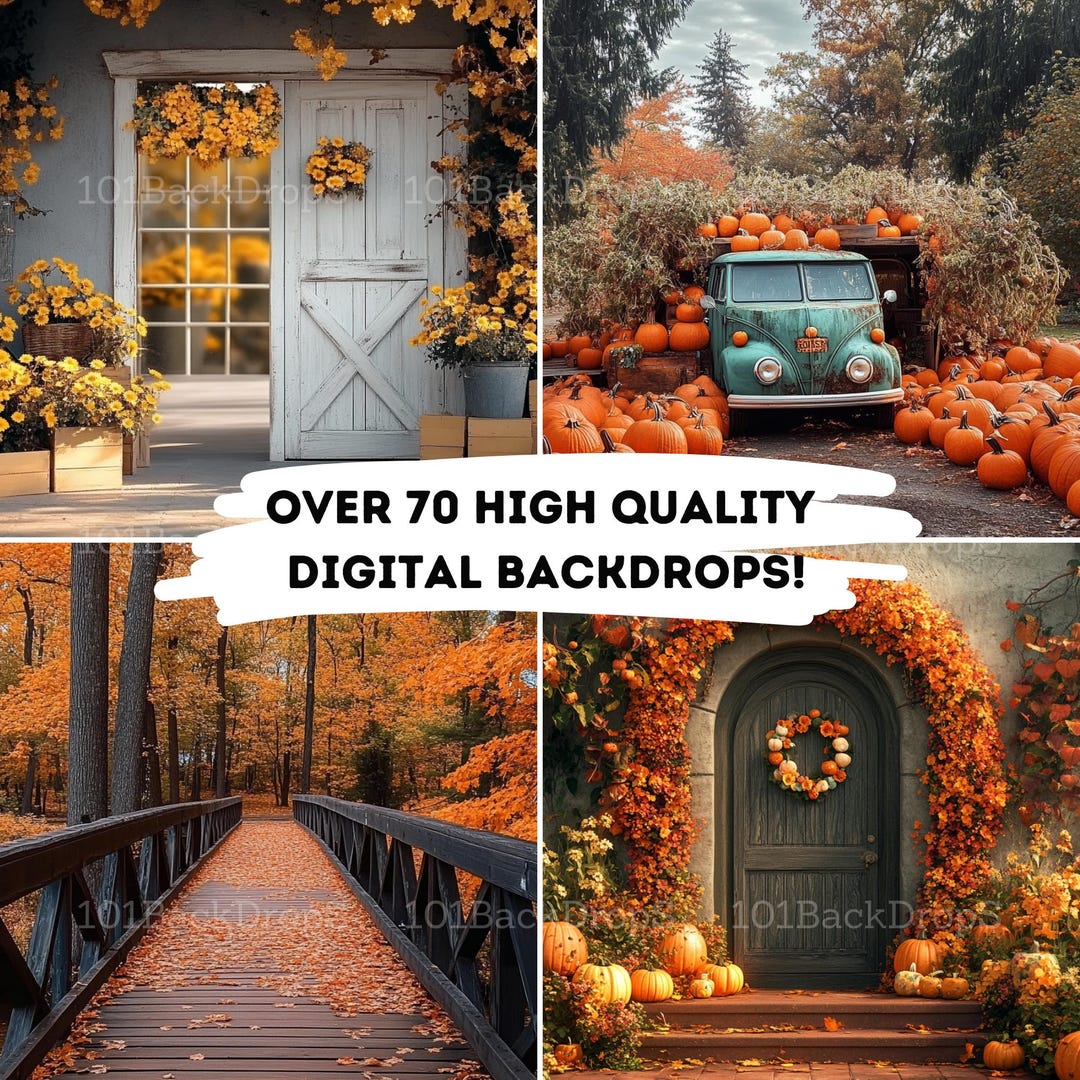 Autumn Backdrop Collection - Over 70 Magical Fall Sceneries With ...