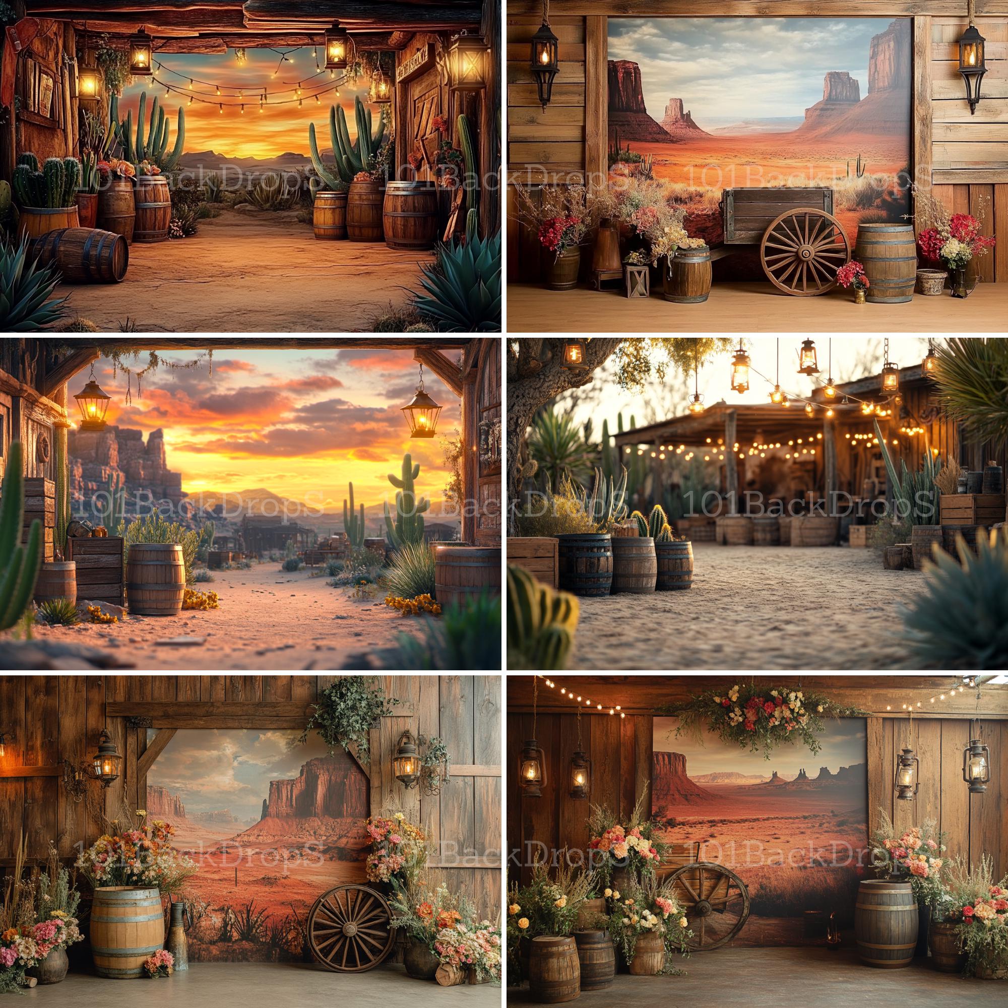 88+ Wild West Digital Backdrops Bundle - Cowboy Era Backgrounds ...
