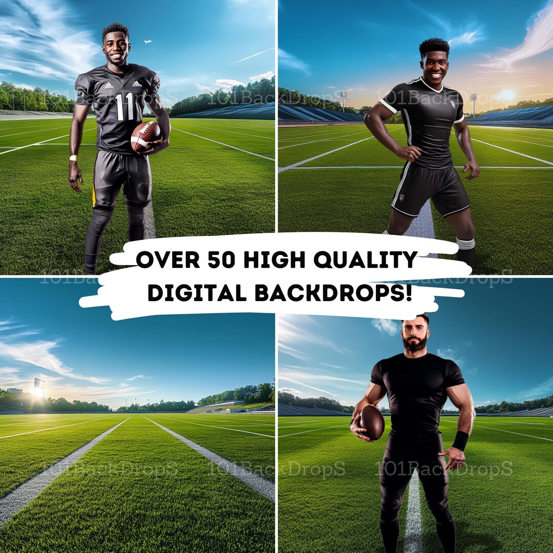 Ultimate Sports Scene Bundle - 50+ Football & American Football ...