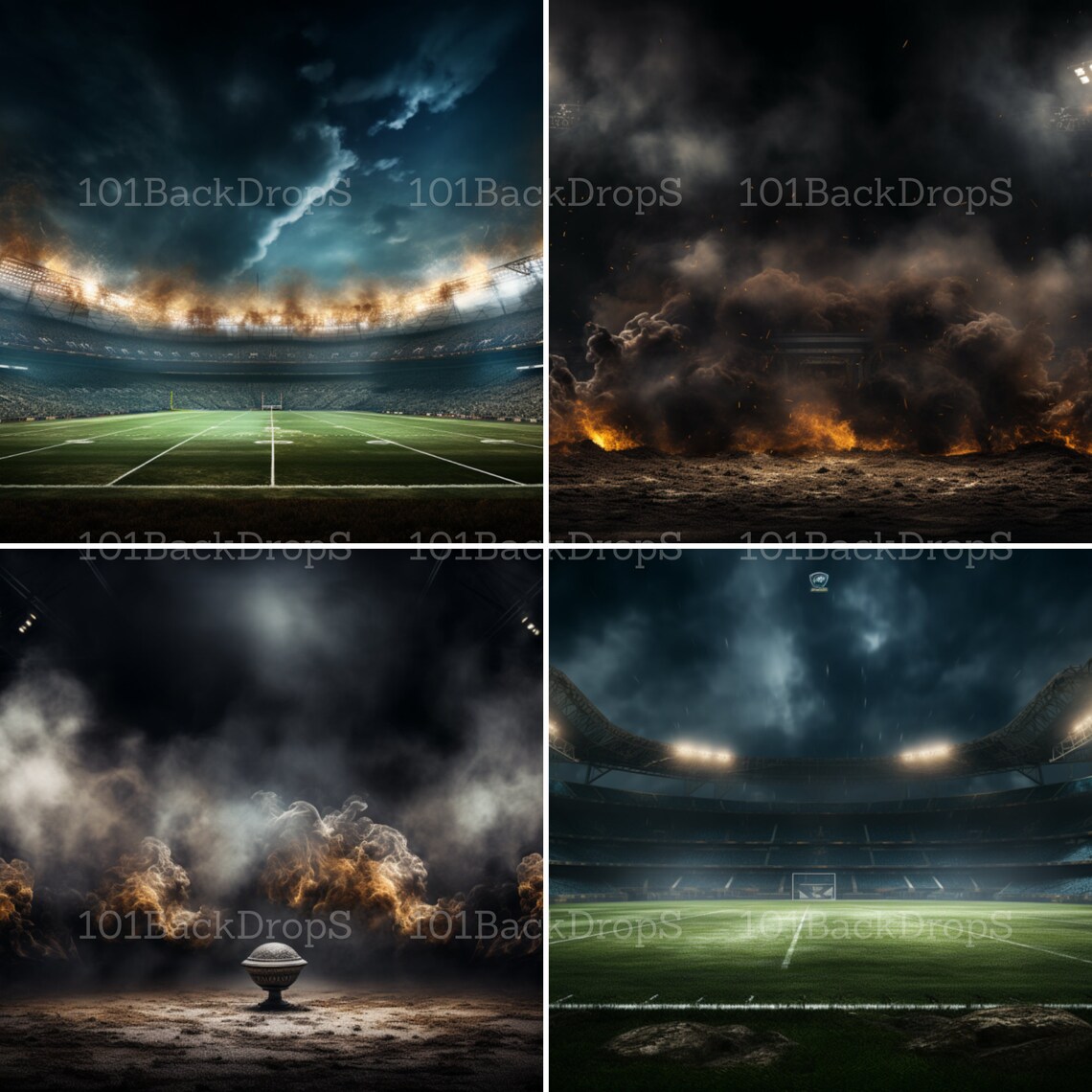 Football Professional Backdrop - Photography | LIGHTNING FOOTBALL ...