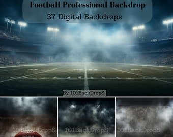 12 Football Digital Backdrops, Football Professional Backdrop, Sport ...