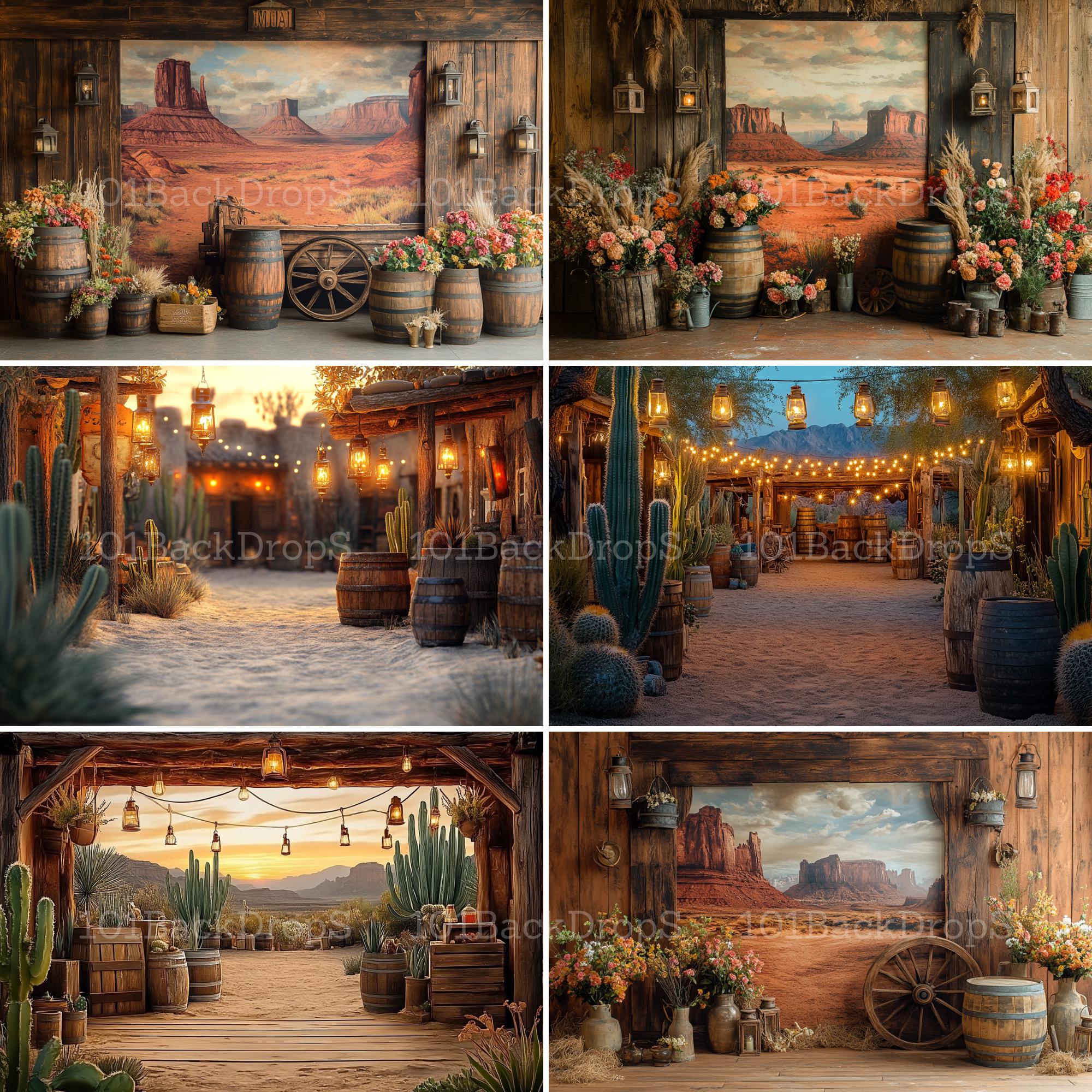 88+ Wild West Digital Backdrops Bundle - Cowboy Era Backgrounds ...