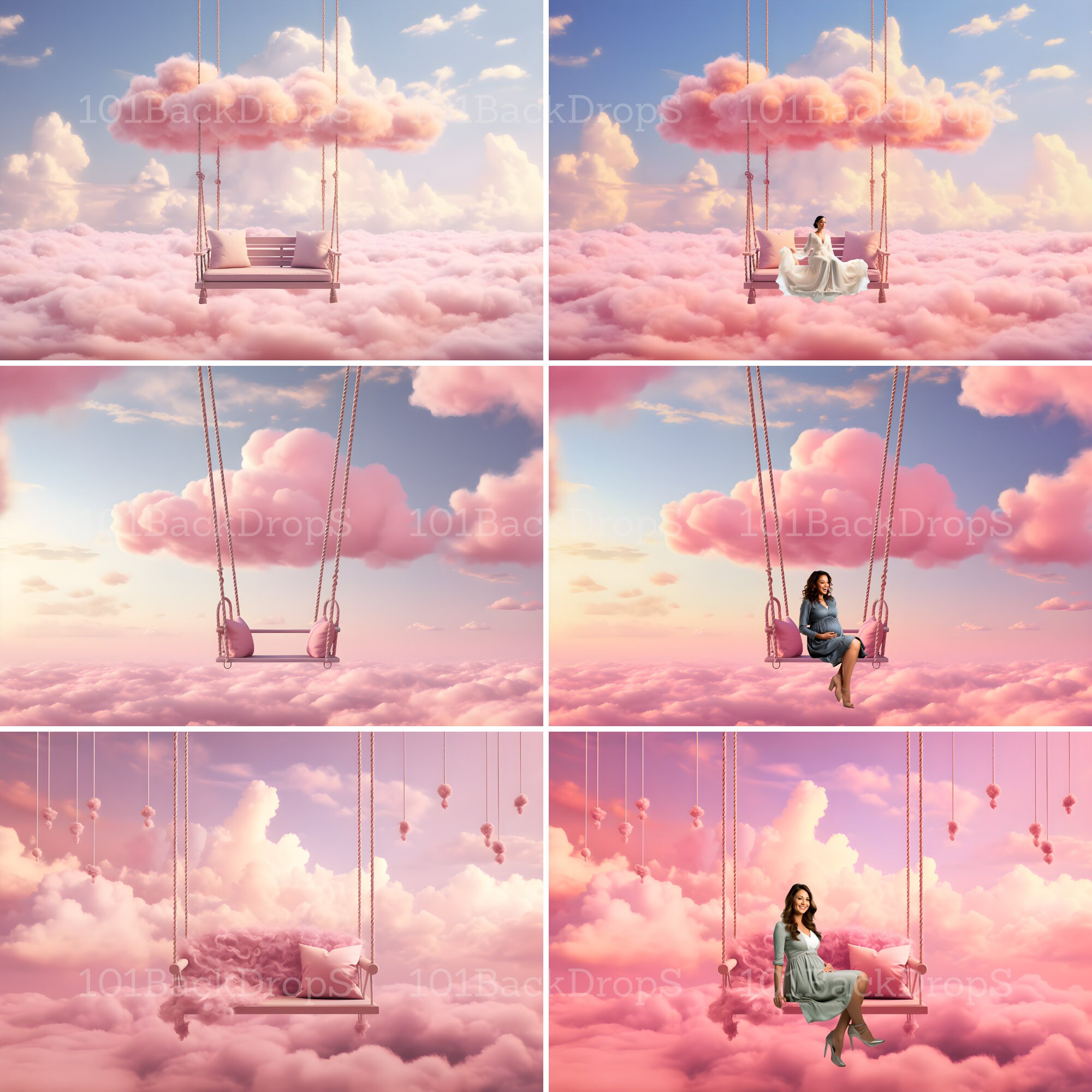 Whimsical Sky Dreams Fantasy Backdrop for Composite - Etsy
