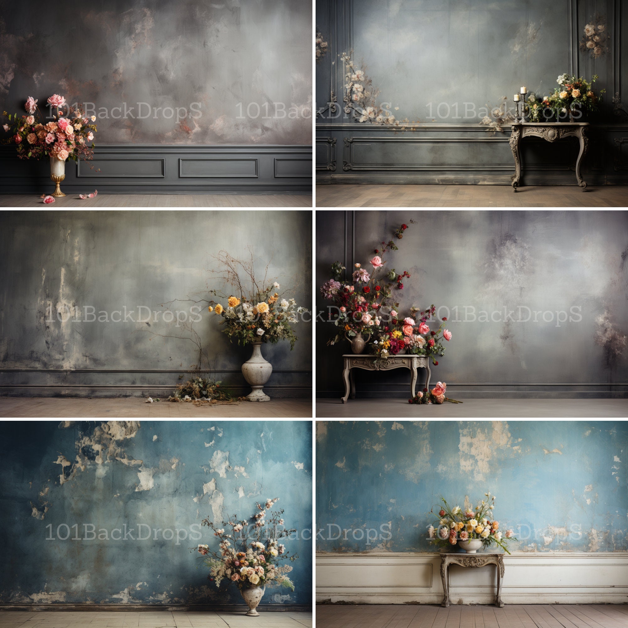32 Fine Art Textured Digital Backdrops, Maternity Boudoir Backdrop ...