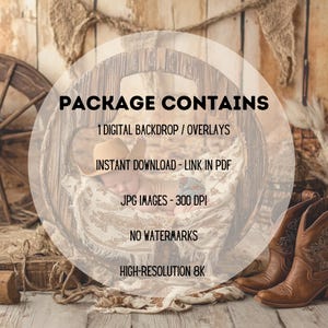 Little Sheriff Dreams - Cowboy Cradle Backdrop for Newborn Photography ...