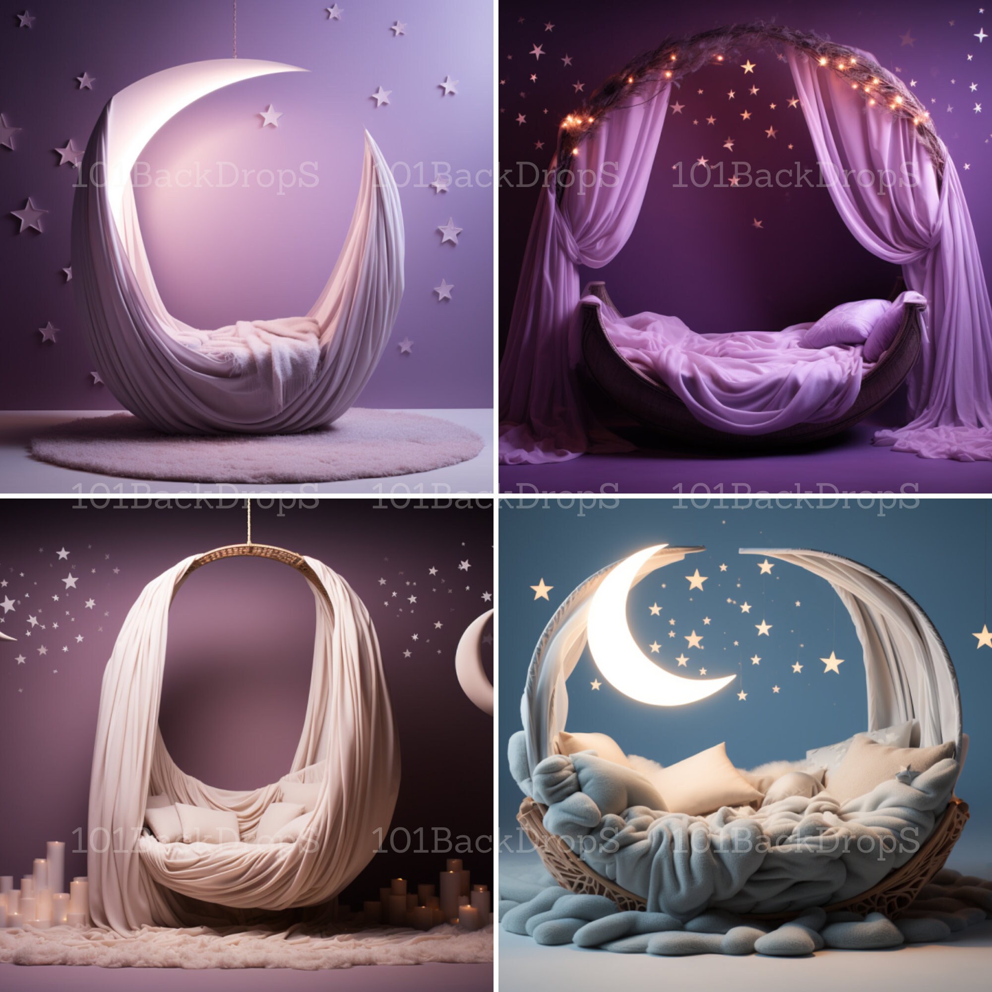 Newborn Digital Backdrop, Newborn Digital Background, Newborn Floral ...