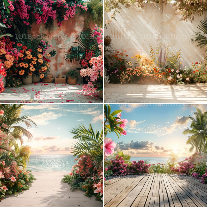 40 Maternity Enchanted Summer Scenes, 8K High Resolution!- Magical Fine ...