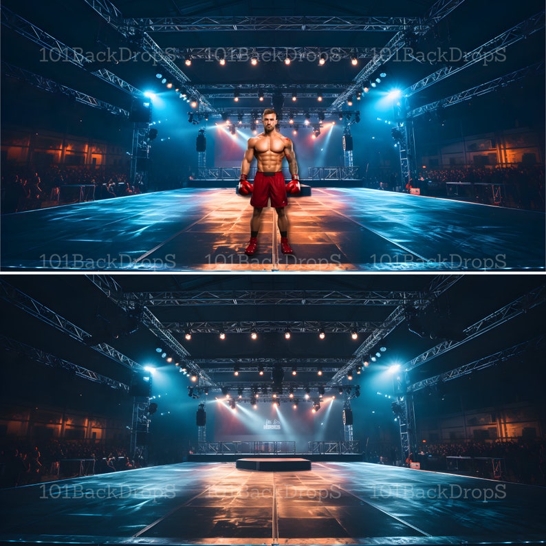 Enchanted Wrestling World 17 Magical Digital Backdrops DYNAMIC ICE ...