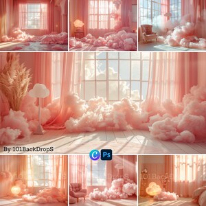 50+ Whimsical Dainty Pink Cloud Rooms | Simple Vintage Fantasy ...