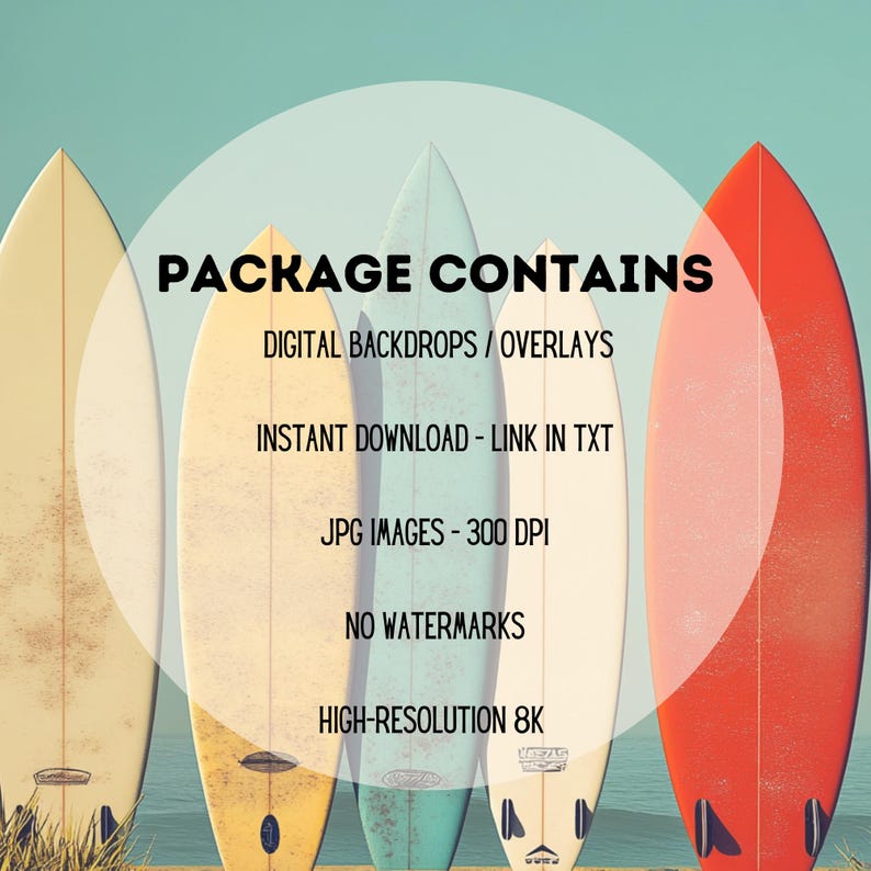 Ultimate Surf Wonderland Backdrop Bundle – 44+ Beach Scenes for Kids ...
