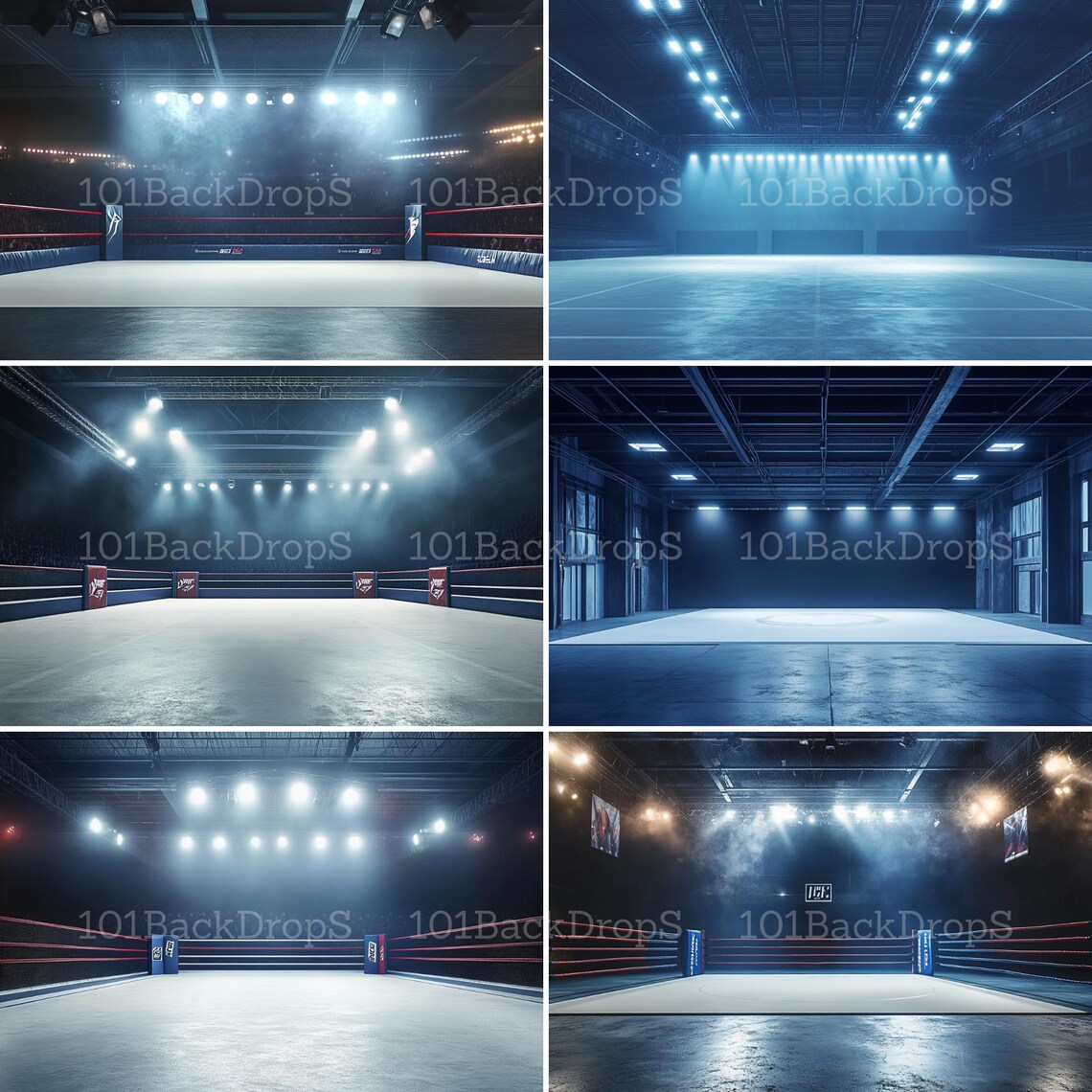 40+ Boxing Backdrop Bundle | 8K Resolution | 300 DPI | Digital Sports ...