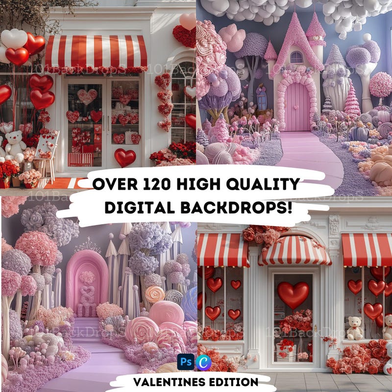 Valentines Backdrop - Etsy