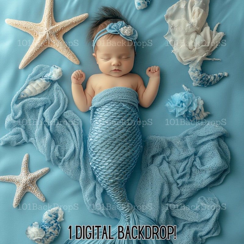 Newborn Mermaid Outfit - Etsy