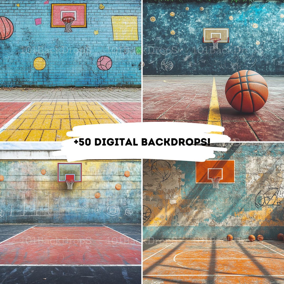 50+ Enchanting Schoolyard Basketball Backdrops - Back-to-school ...