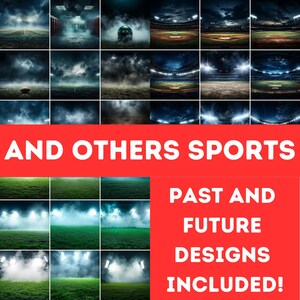 Sports Backdrop Mega Bundle - Over 3000 8K HD Digital Backgrounds for ...