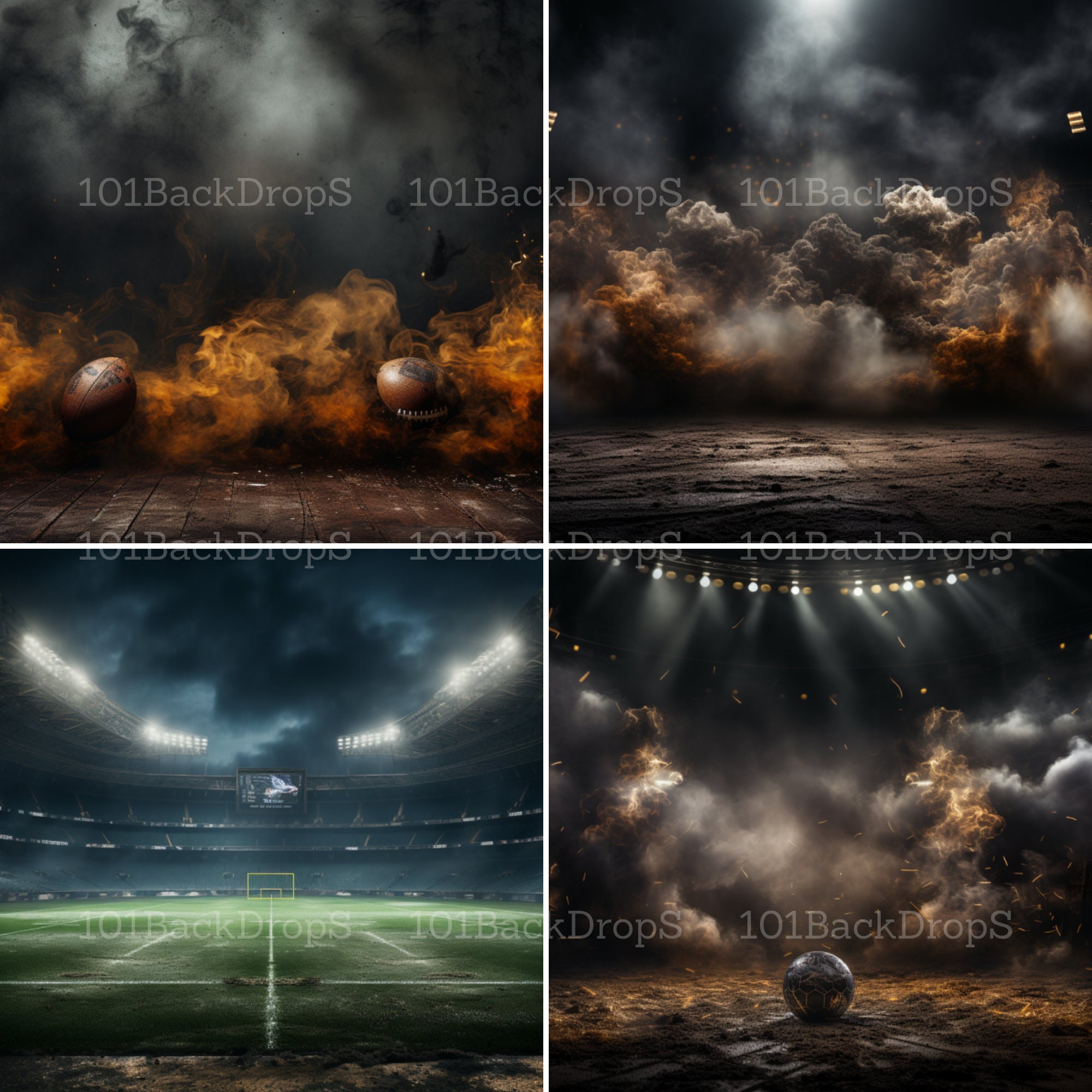 Football Professional Backdrop - Photography | LIGHTNING FOOTBALL ...