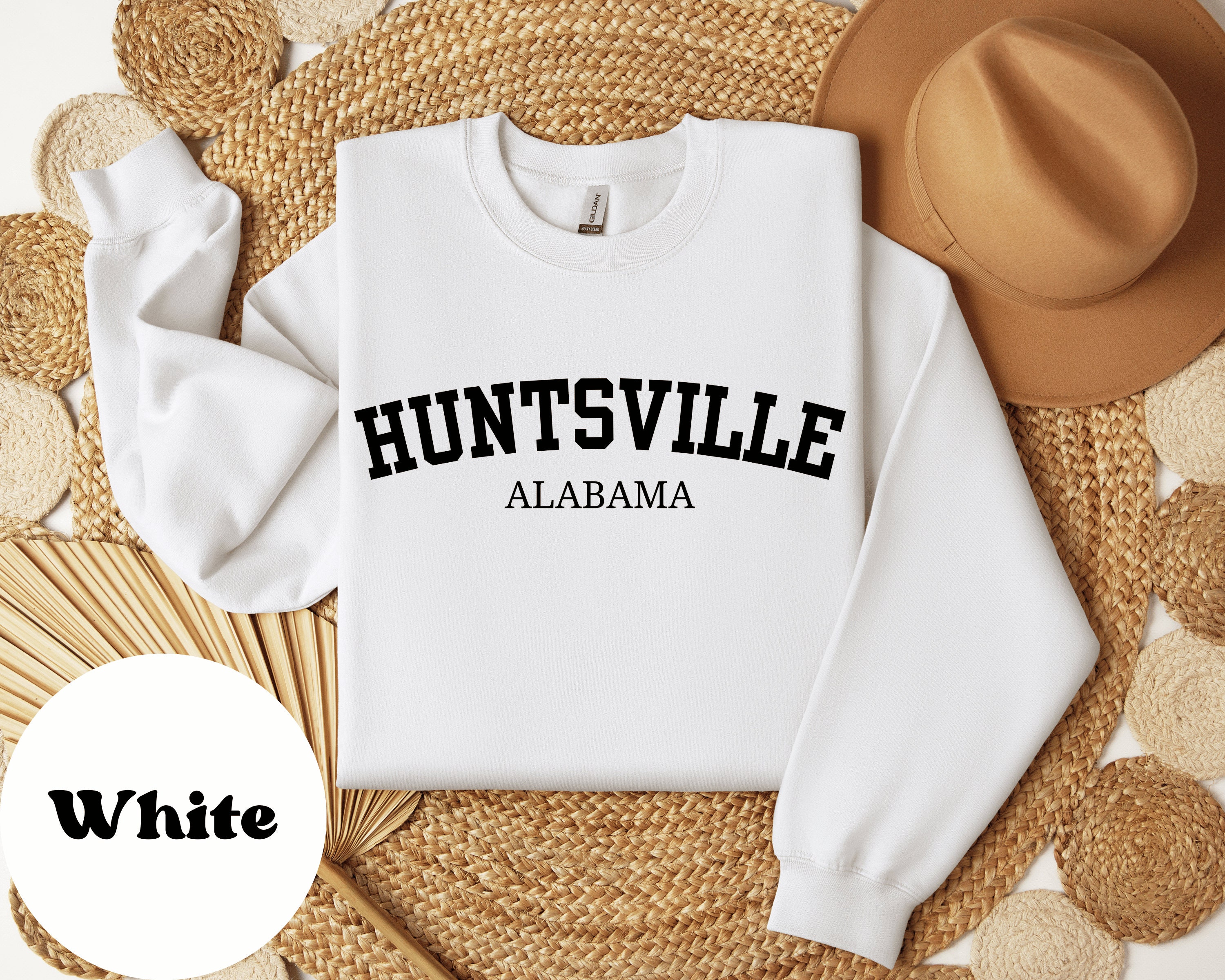 Huntsville Alabama Sweater Alabama Sweatshirt Alabama - Etsy