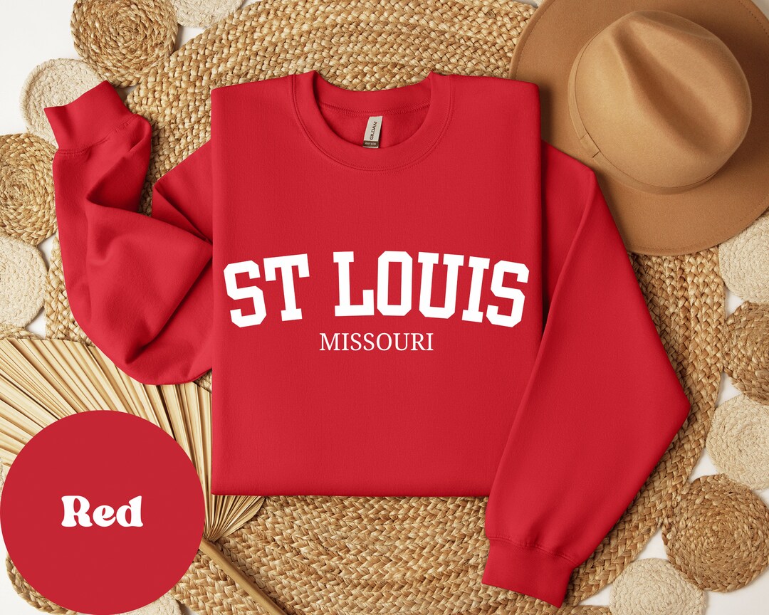 St Louis Missouri Sweater, Missouri Sweatshirt, Missouri Crewneck, St ...