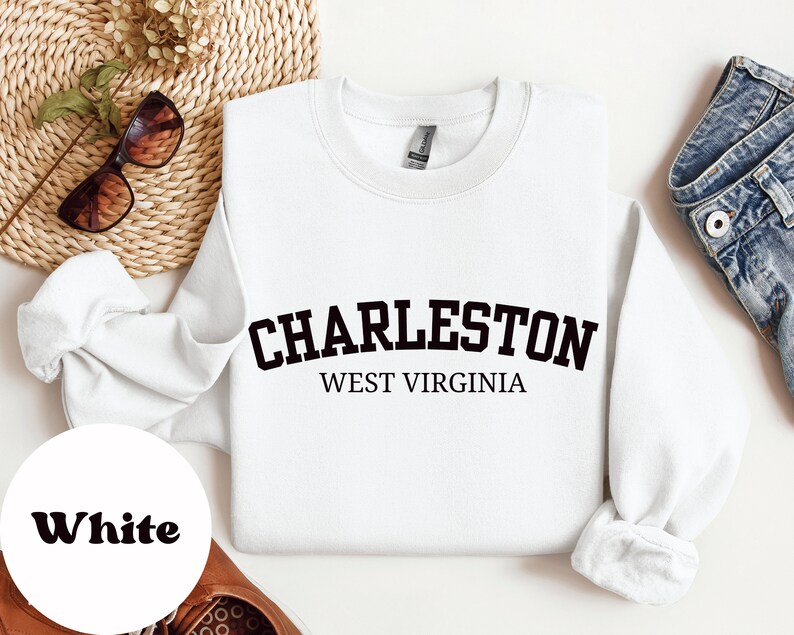 Charleston West Virginia Sweater, West Virginia Sweatshirt, West ...