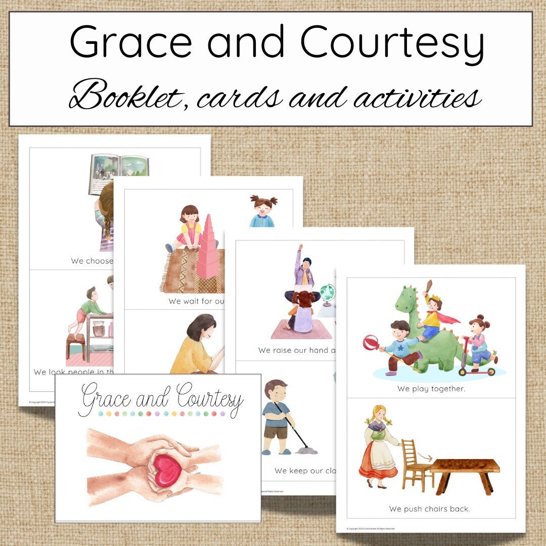 Grace and Courtesy Unit - Etsy