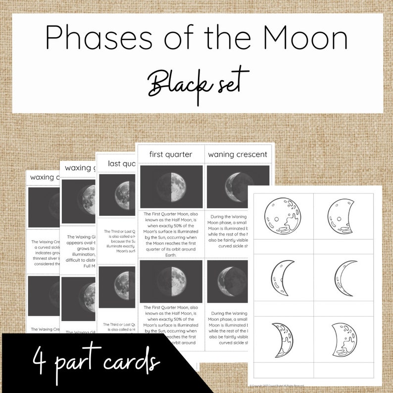 Phases of the Moon - Etsy