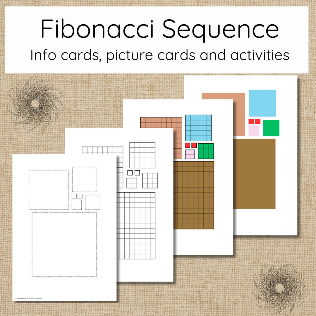 Fibonacci Sequence Unit - Etsy