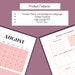Printable Monthly and Weekly Calendar 2023-2024 August to August - Etsy