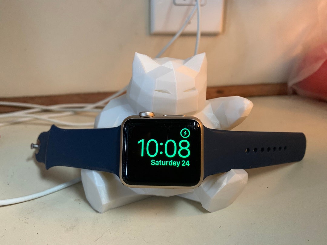 Pokemon Snorlax Lowpoly 3D Printed Apple Watch Charger Dock - Etsy