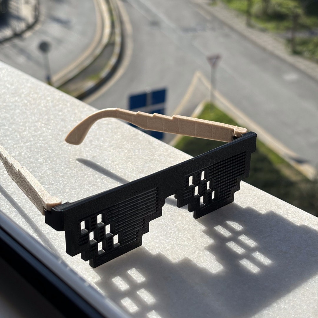 The Deal With It Thug Life Meme Glasses Crypto Punks 8 Bit Glasses - Etsy