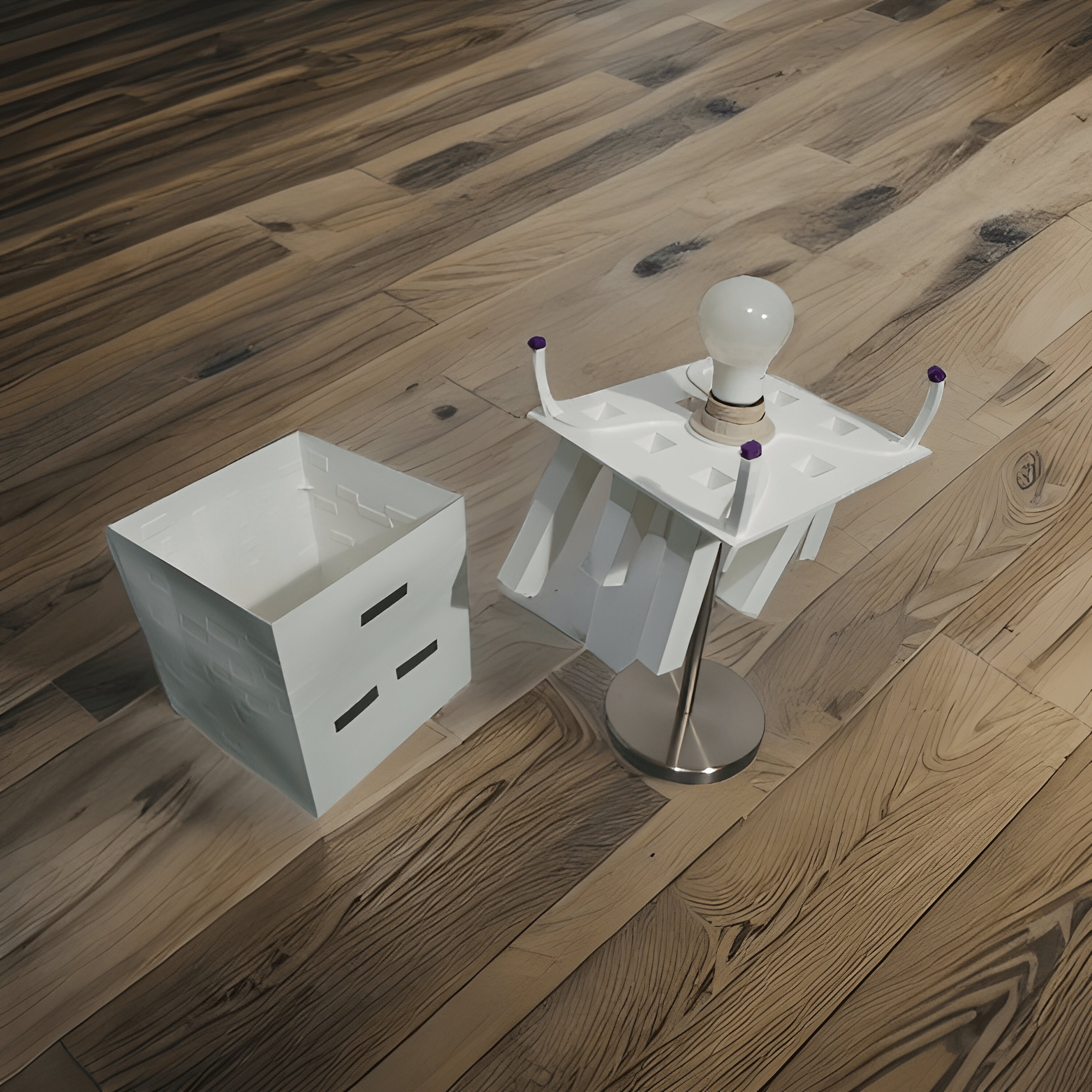 Minecraft Ghast Lampshade 3D Printed Nightlamp Room Deckor - Etsy