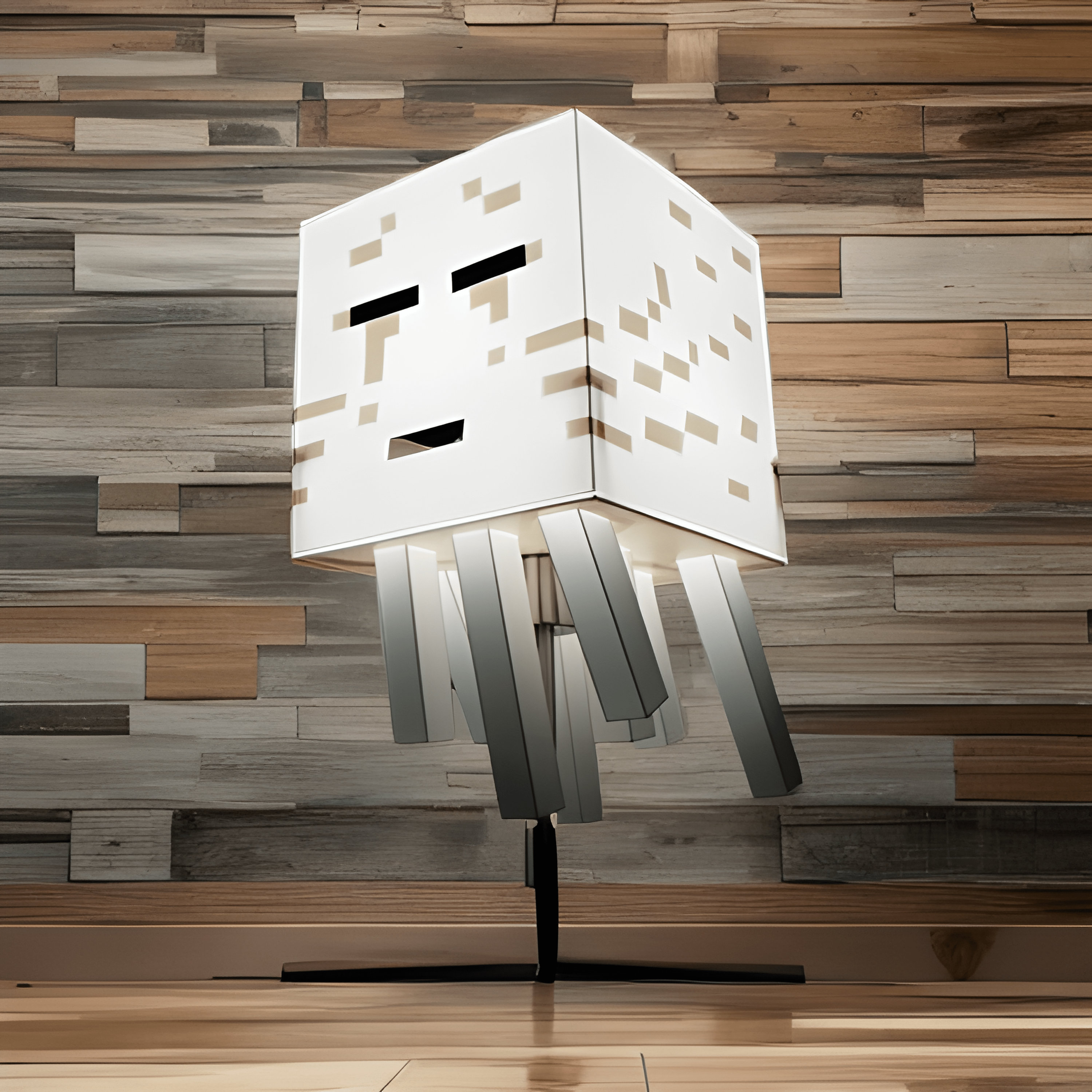 Minecraft Ghast Lampshade 3D Printed Nightlamp Room Deckor - Etsy