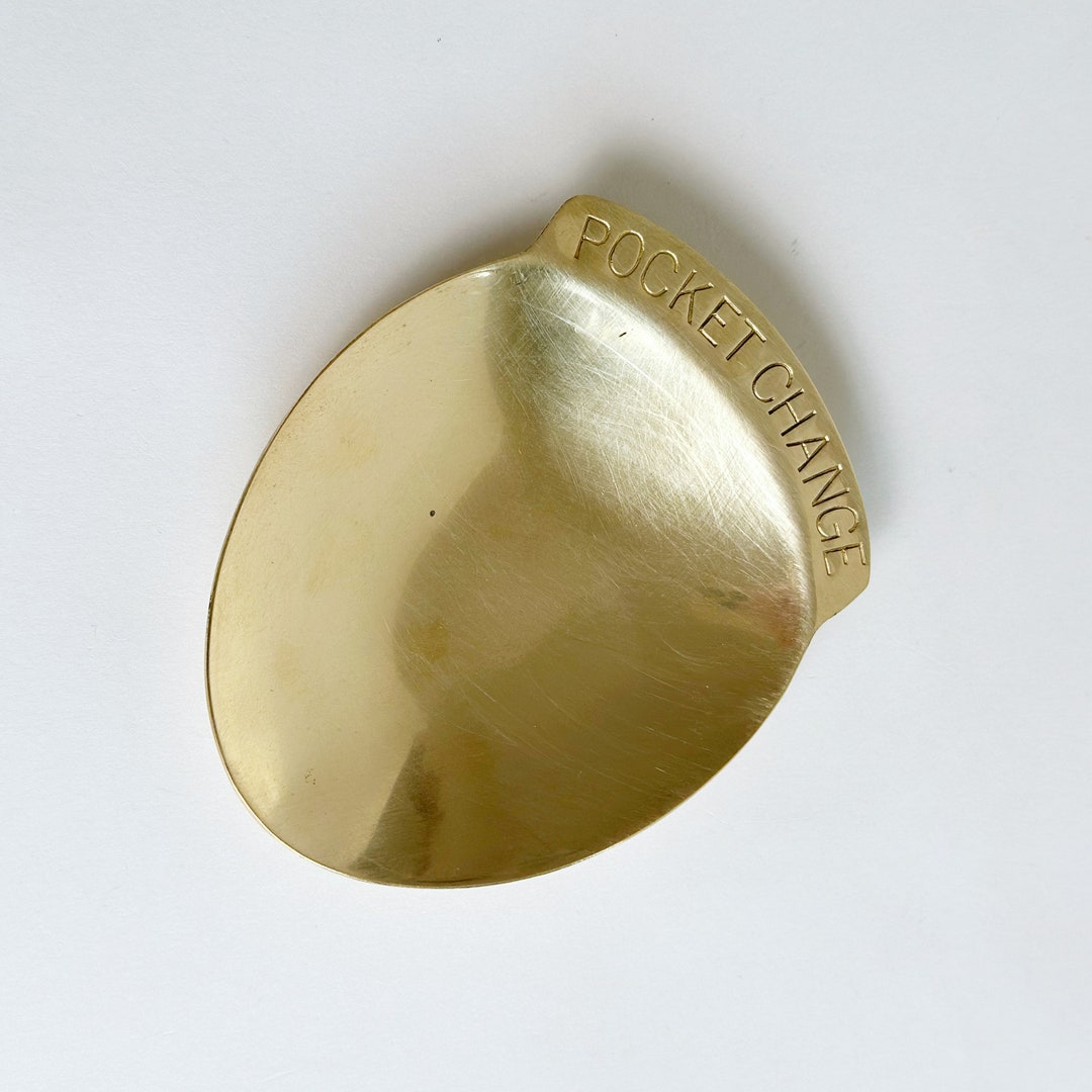 Brass Pocket Change Dish for Coins, Keys, Jewellery and More ...