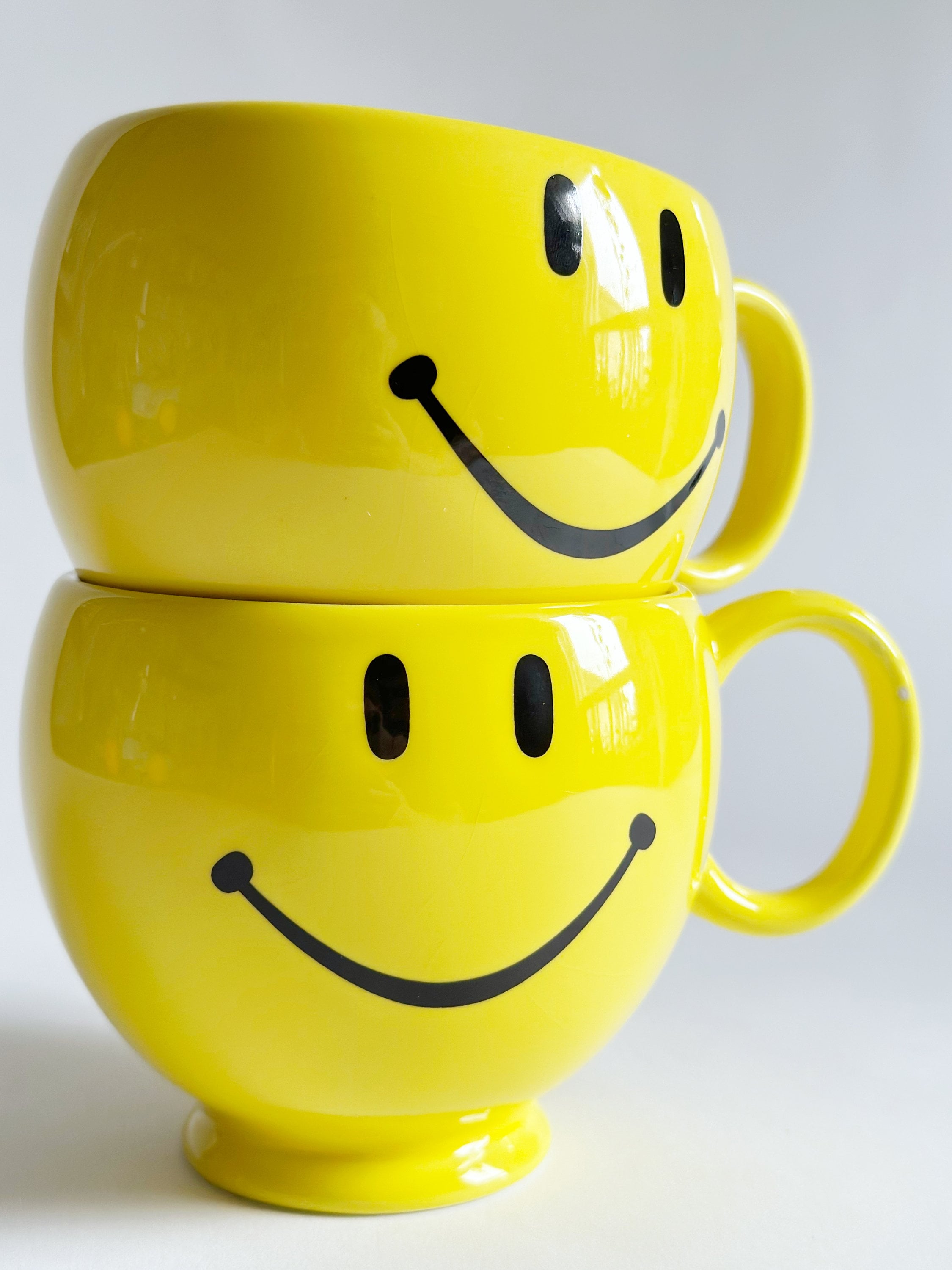 Happy Face Mugs, 1990's Classic From Teleflora, Buy 1 or Set of 2 - Etsy