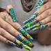 Teenage Mutant Ninja Turtles TMNT Nails - Etsy