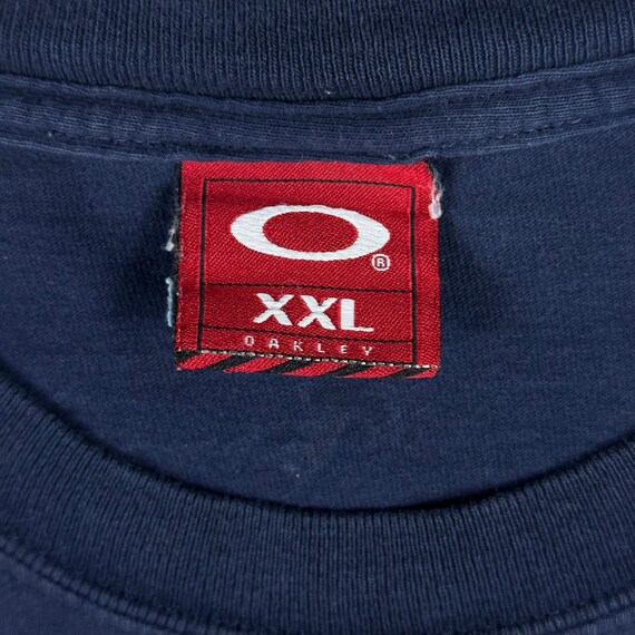 Vintage Oakley Shirt Center Logo Yellow Ring - Gem