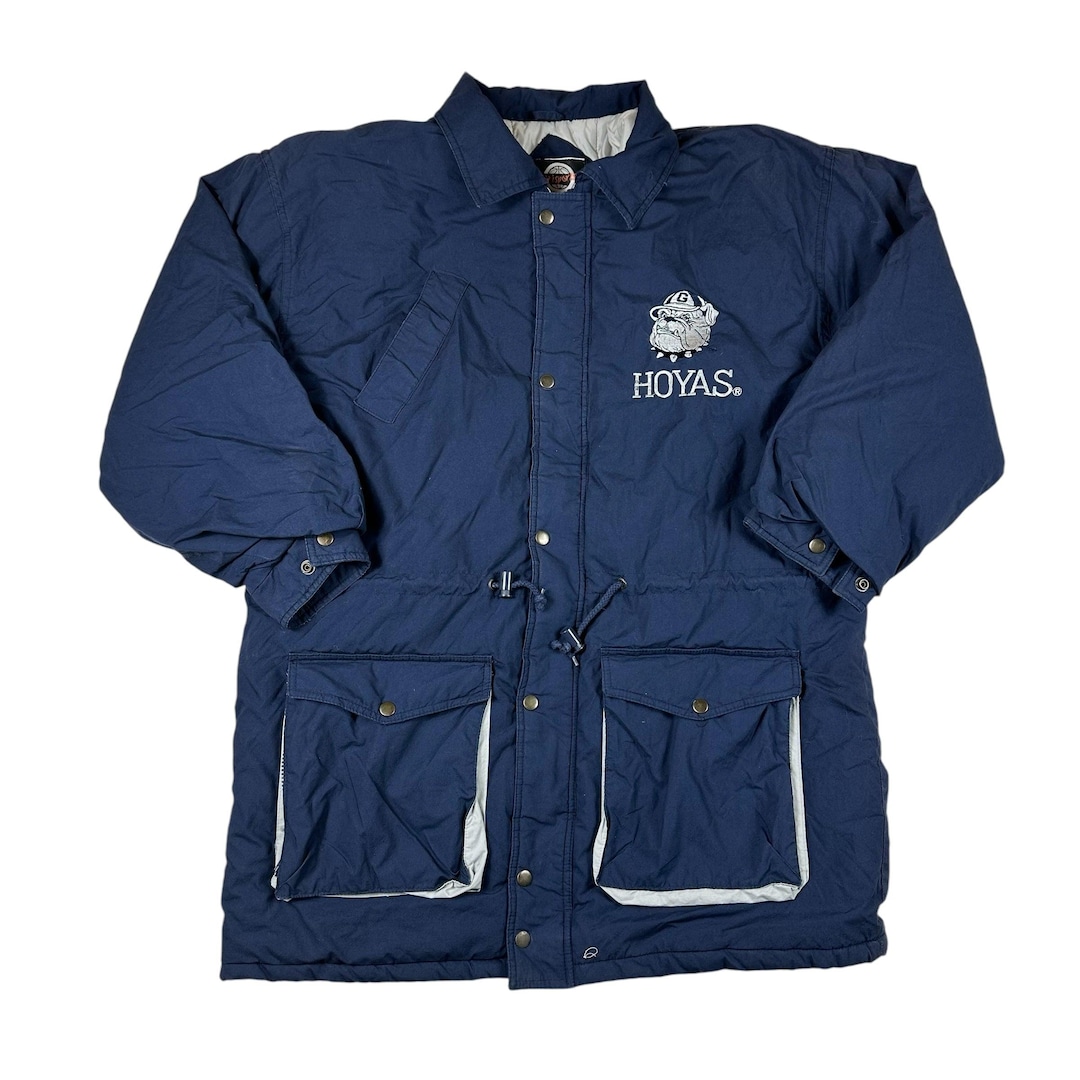 Vintage Georgetown University Jacket Citisports Hoyas Parka - Etsy