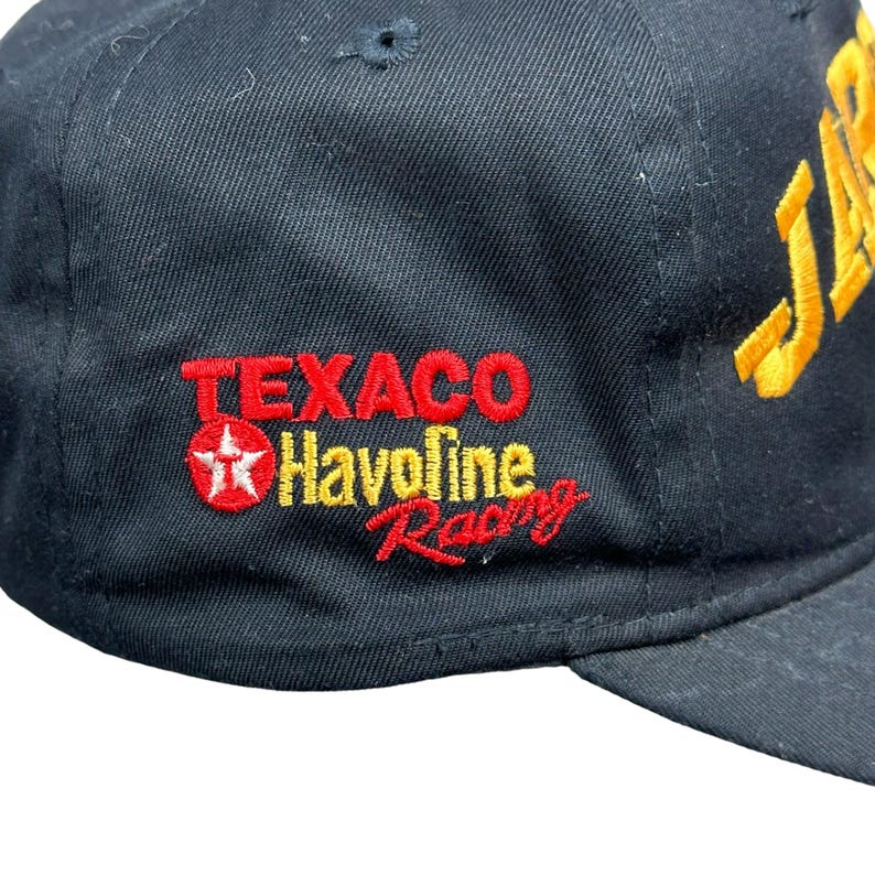 Vintage Dale Jarrett #28 Black Racing Hat - Etsy